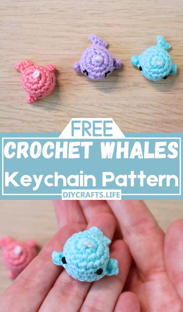 Crochet Sea Creature Amigurumi Keychain Patterns - DIY Crafts