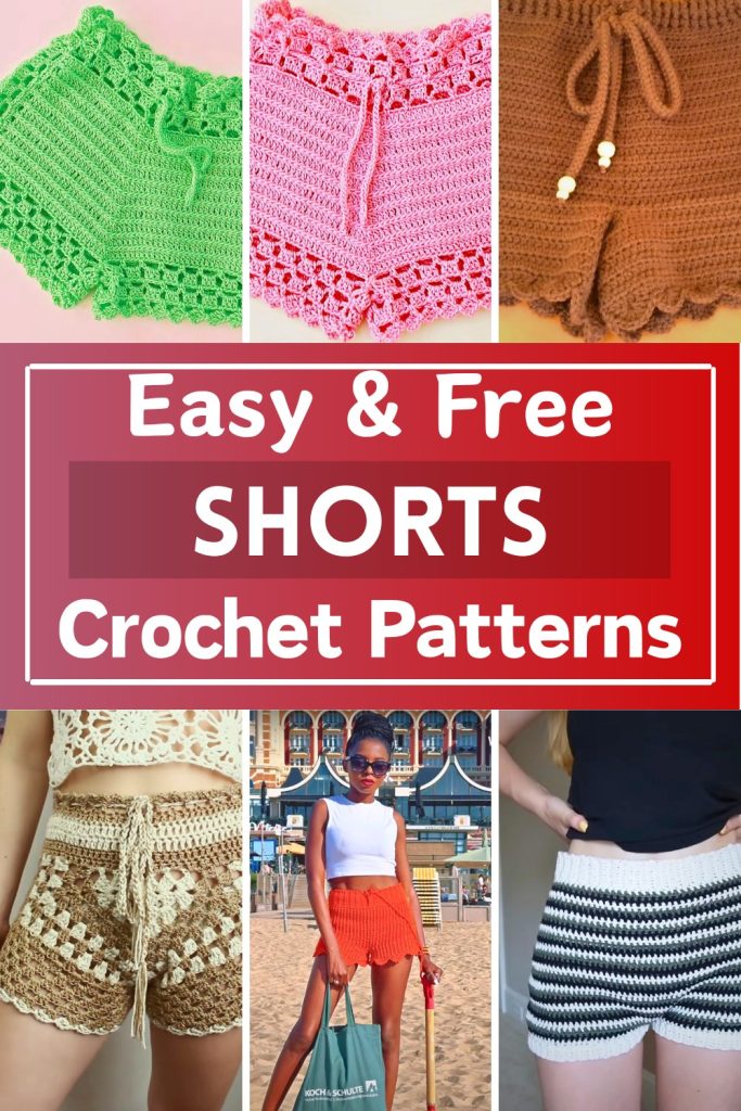 40 Crochet Shorts Patterns For Women - DIY Crafts
