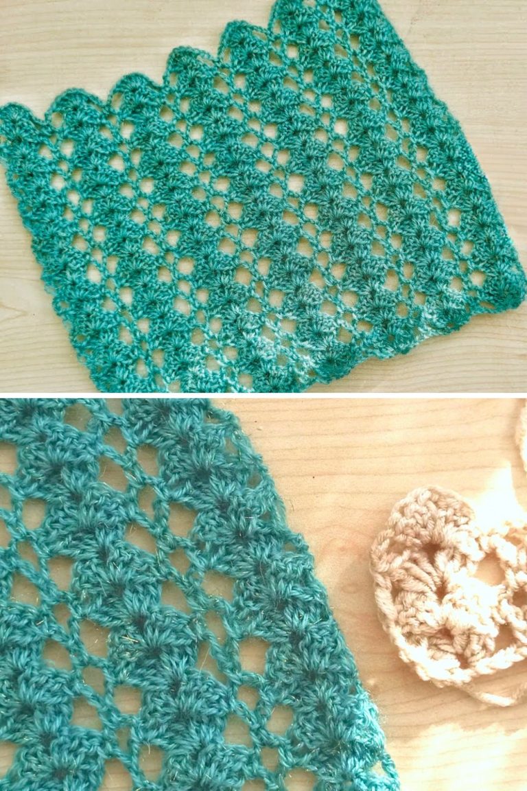 Easy Crochet Rectangle Scarf & Shawl Patterns - DIY Crafts
