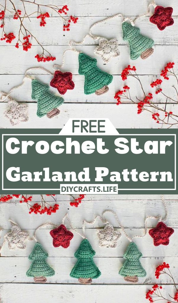 20 Crochet Christmas Garland Patterns For This Season - DIY Crafts