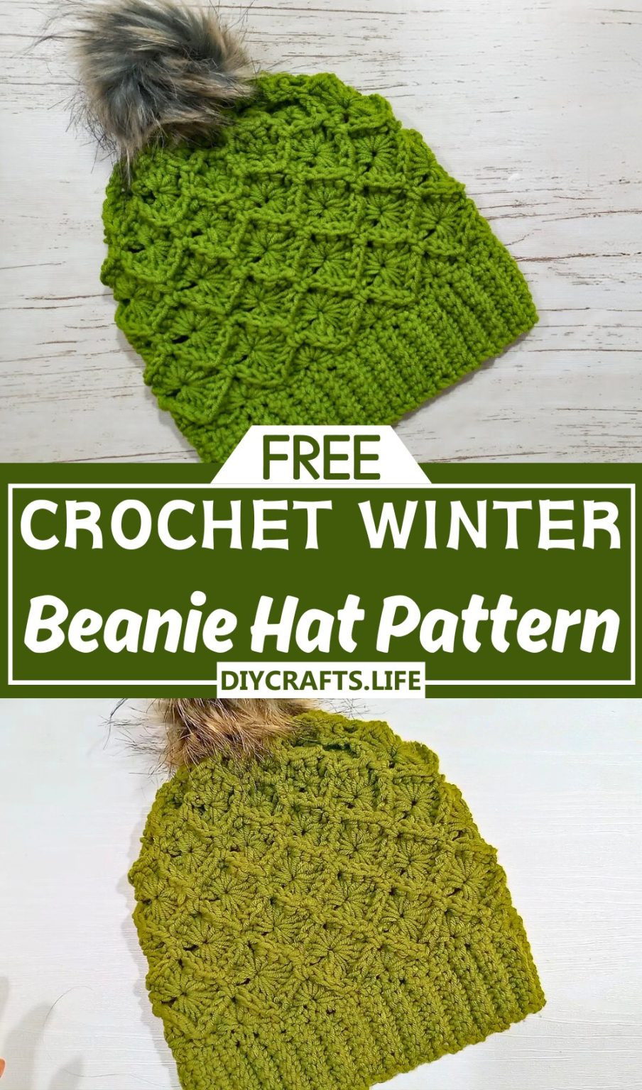 Easy Crochet Beanie Patterns for Warm Winter Hats - DIY Crafts
