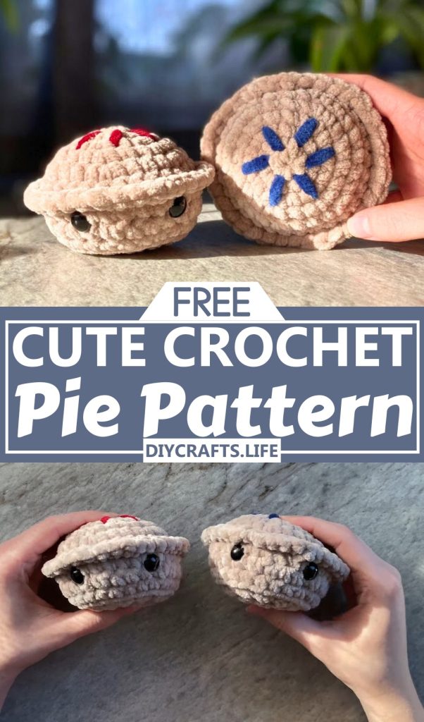 Crochet Amigurumi Pie Patterns for Dessert Lovers - DIY Crafts