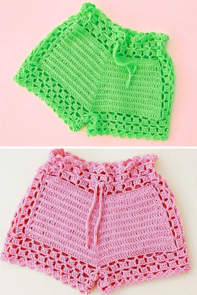 40 Crochet Shorts Patterns For Women - DIY Crafts