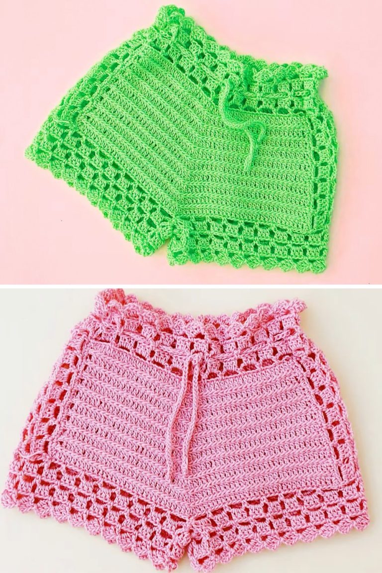 40 Crochet Shorts Patterns For Women - DIY Crafts