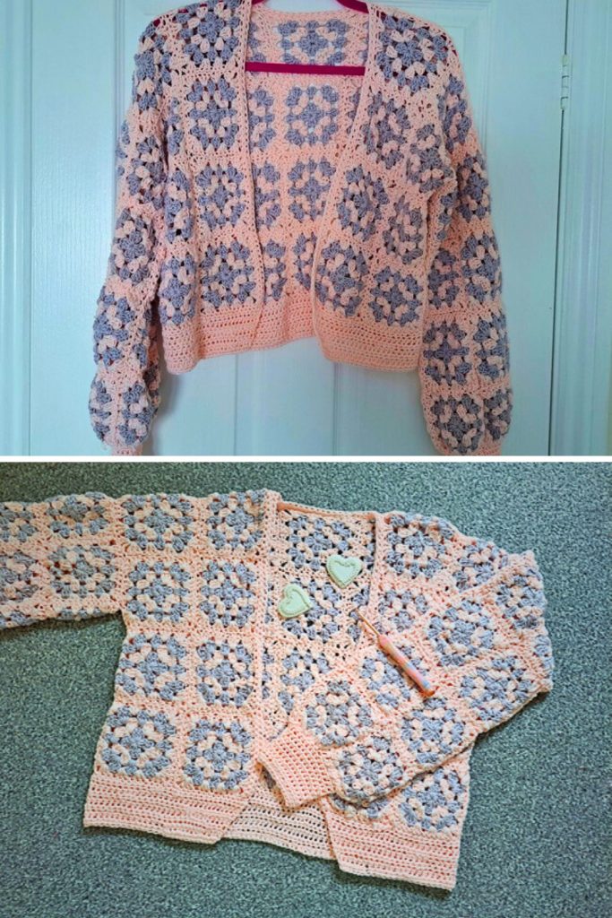 8 Best Free Crochet Patchwork Cardigan Patterns - DIY Crafts