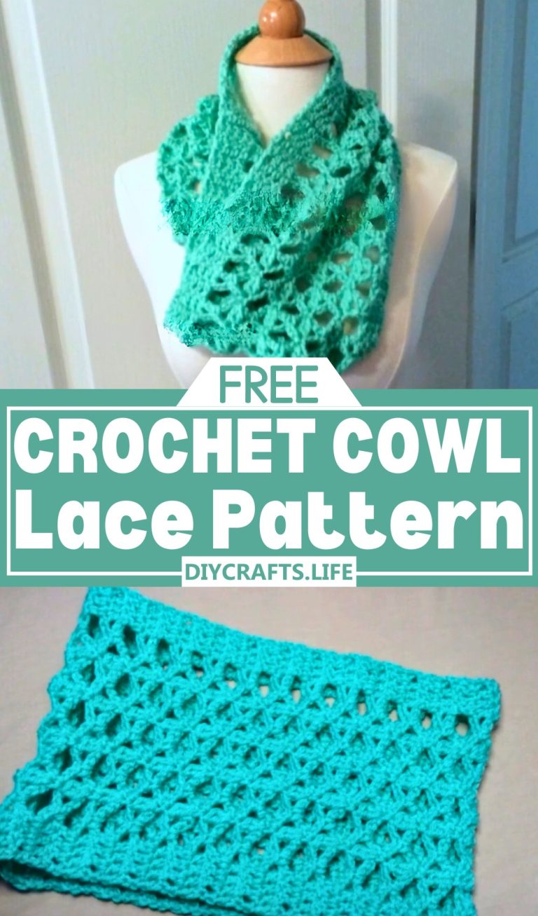 Easy & Elegant Crochet Lace Cowl Patterns - DIY Crafts
