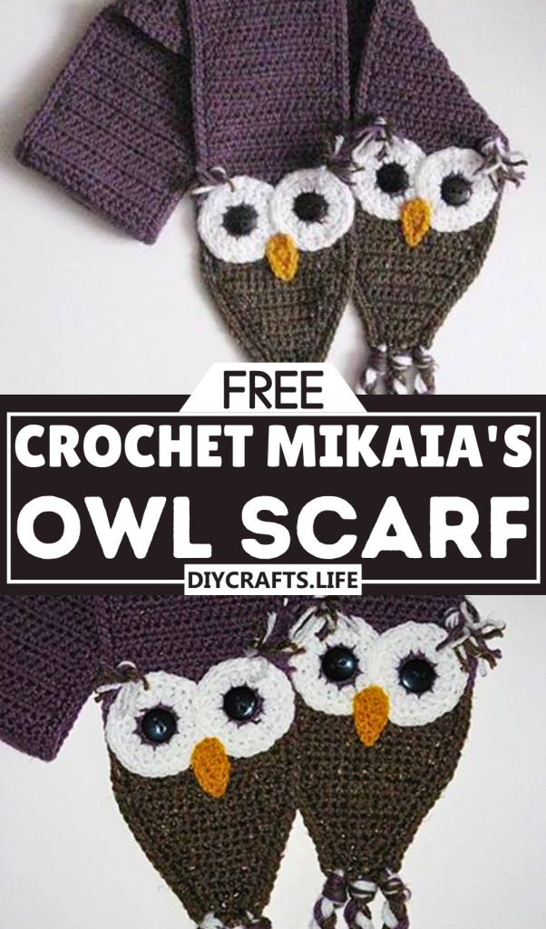 Adorable Crochet Owl Scarf Patterns - DIY Crafts