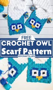 Adorable Crochet Owl Scarf Patterns - DIY Crafts