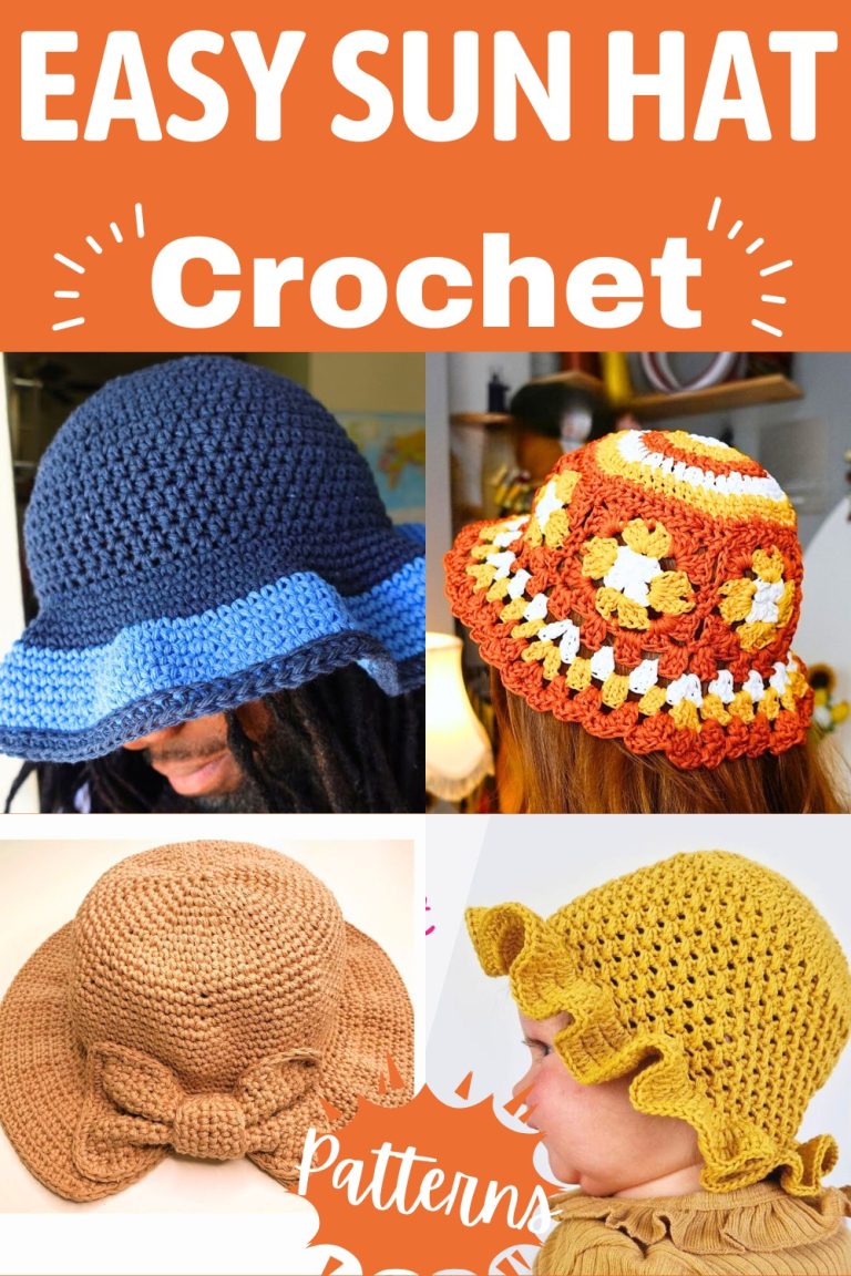 Crochet Sun Hat Patterns for Stylish Sun Protection - DIY Crafts