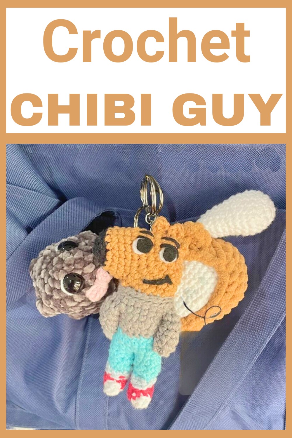 Adorable Handmade Crochet Chibi Guy Amigurumi Pattern - DIY Crafts
