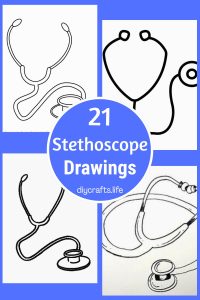 21 Easy Stethoscope Drawings With Step By Step Guide - DIY Crafts