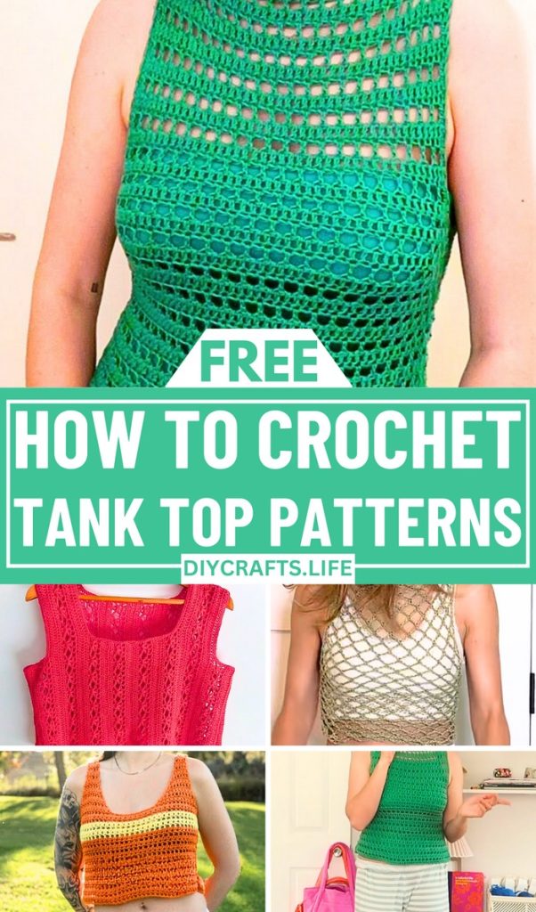 Crochet Tank Top Patterns For Summer Season - DIY Crafts