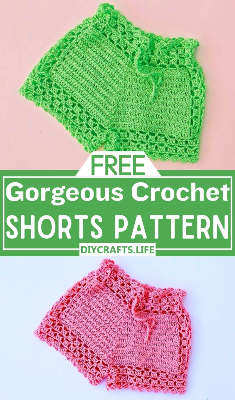 40+ Crochet Shorts Patterns For Women - DIY Crafts