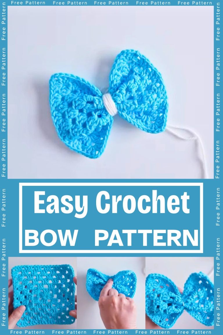 Versatile Crochet Bow from a Classic Pattern - DIY Crafts