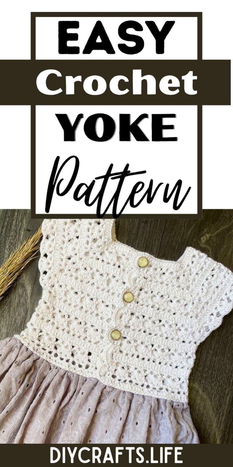Crochet Yoke Pattern Tutorial – Elegant Baby Design - DIY Crafts