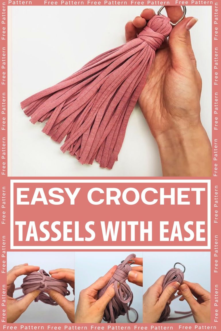 Create Stylish Crochet Tassels with Ease - DIY Crafts