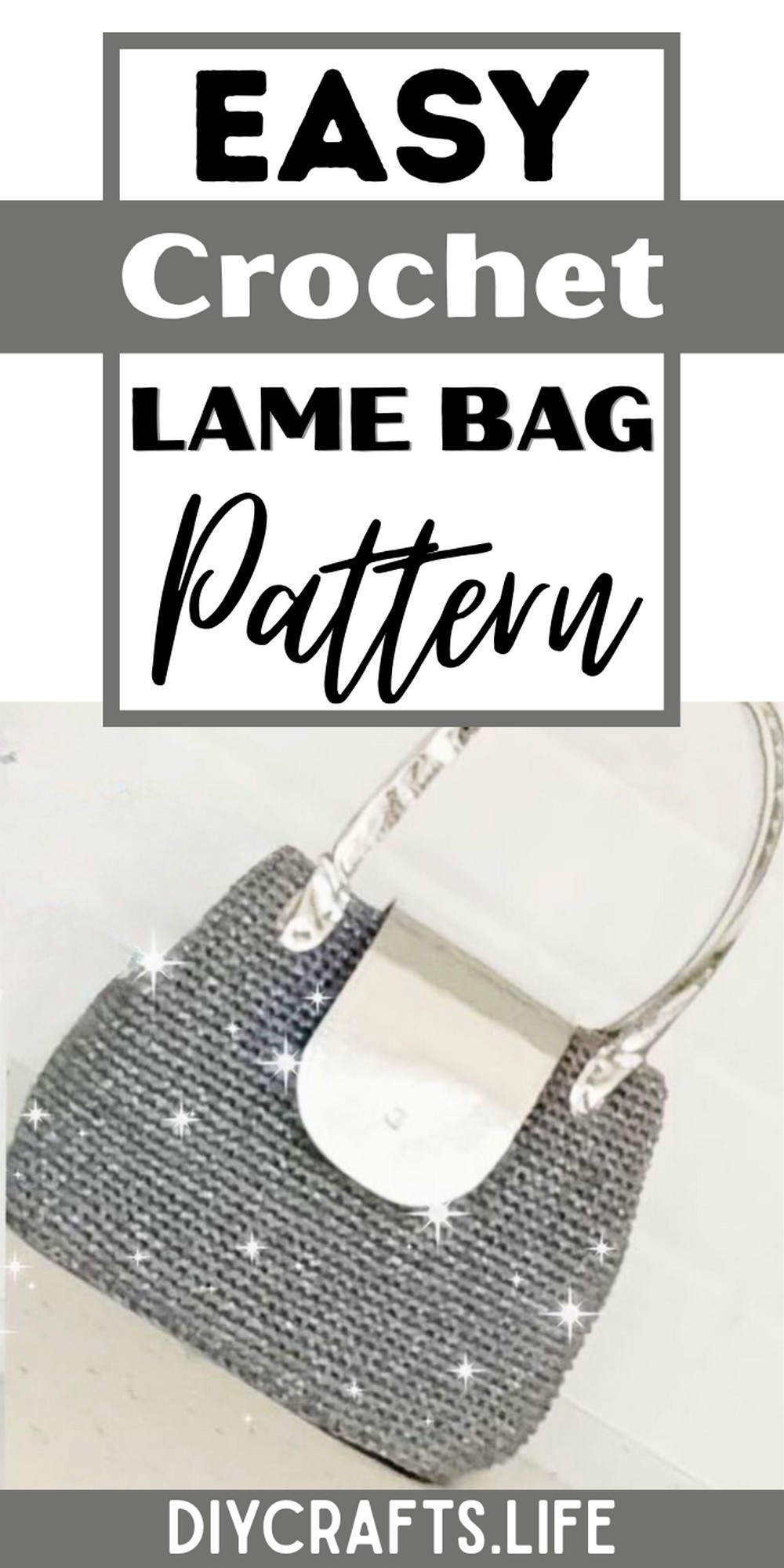 Trendy and Practical Crochet Lame Bag Pattern - DIY Crafts