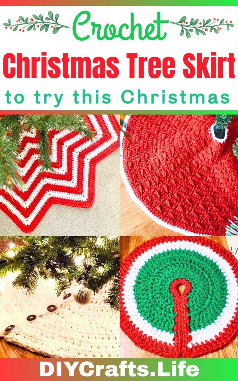 Crochet Tree Skirt Patterns For Christmas - DIY Crafts