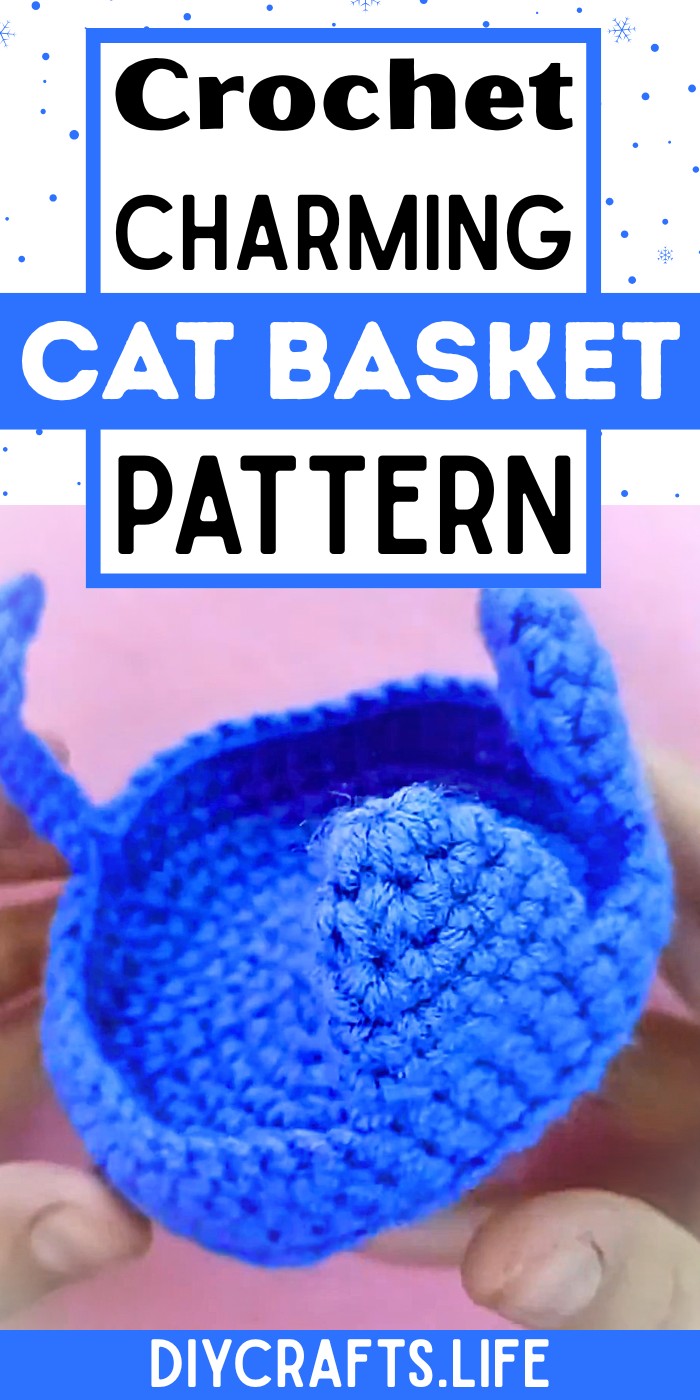 Learn to Crochet a Charming Cat Basket Perfect for Jewelry Storage ...