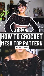 Crochet Mesh Top Pattern with Stunning Openwork Details - DIY Crafts