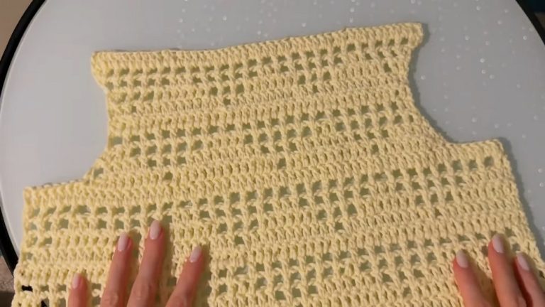 Crochet Sailor Top Pattern - Seaside Charm in Every Stitch - DIY Crafts
