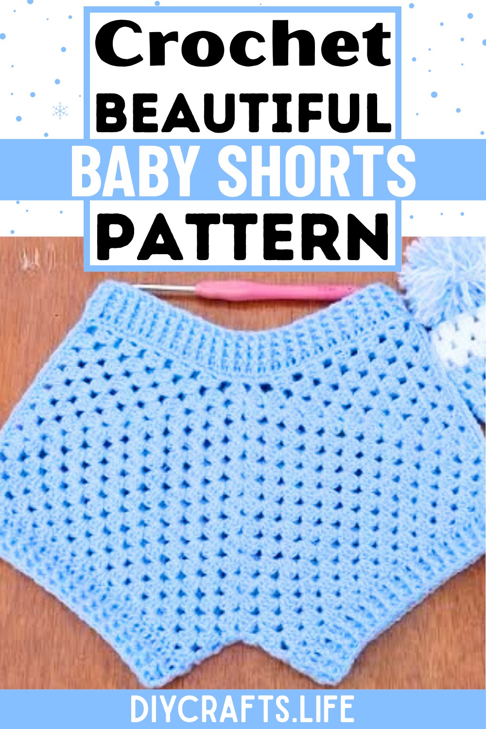 Crochet Baby Shorts Pattern – Easy, Stylish, and Comfortable - DIY Crafts
