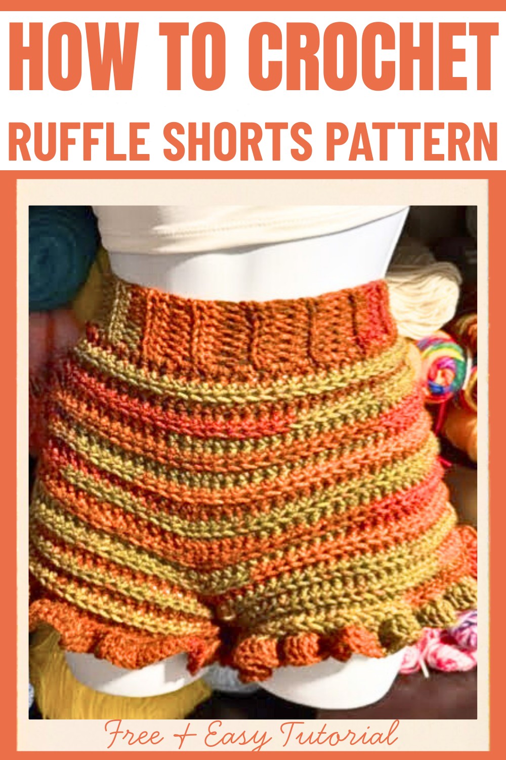 Crochet Ruffle Shorts Pattern – Stylish and Fun! - DIY Crafts